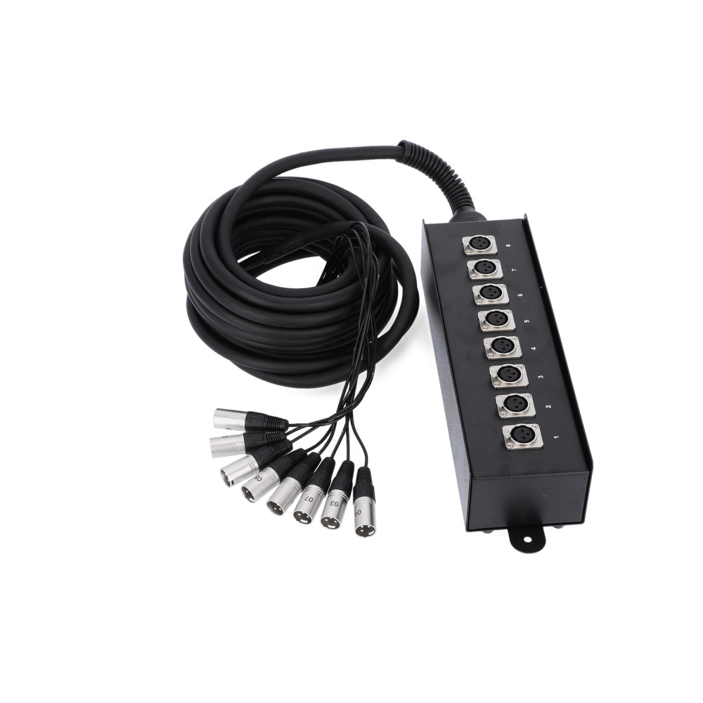 3 STAR MULTICORE 8 CHANNEL 10 M | Câbles multipaires & caissons ...