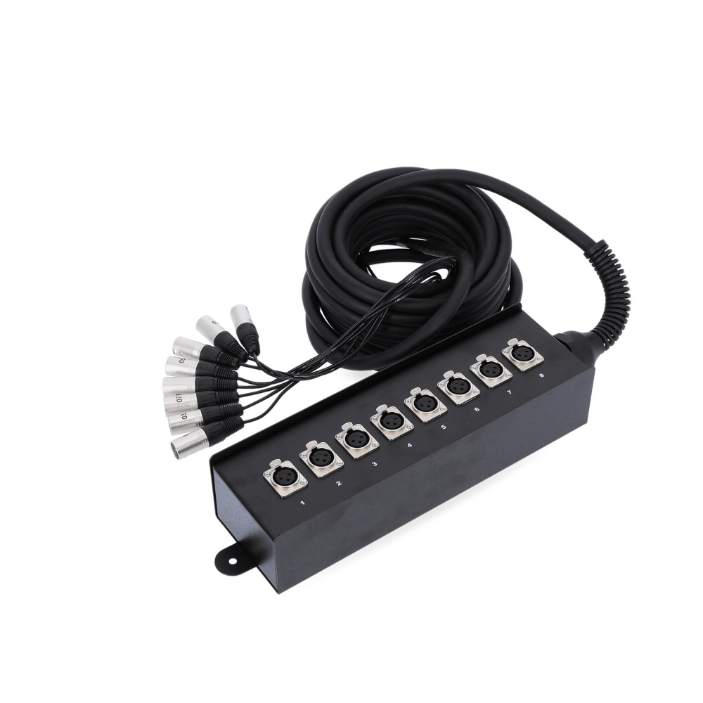 3 STAR MULTICORE 8 CHANNEL 10 M | Câbles multipaires & caissons ...