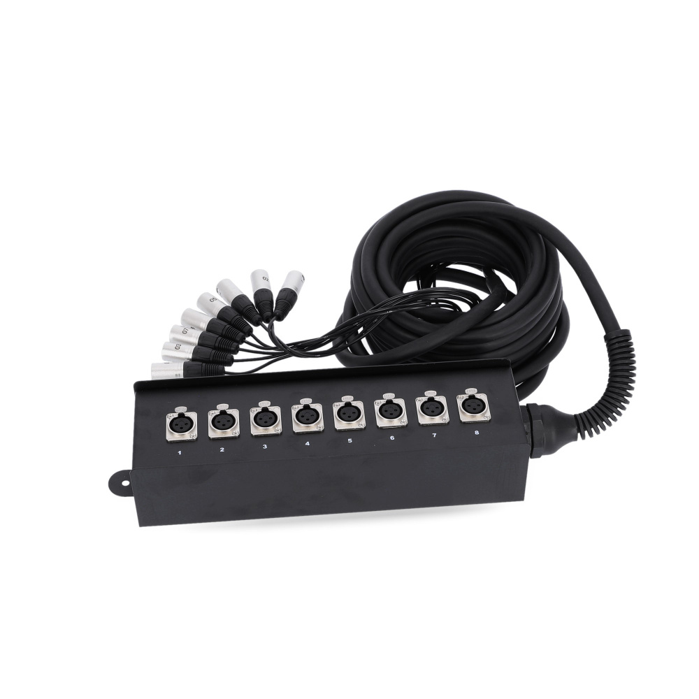 3 STAR MULTICORE 8 CHANNEL 10 M | Câbles multipaires & caissons ...