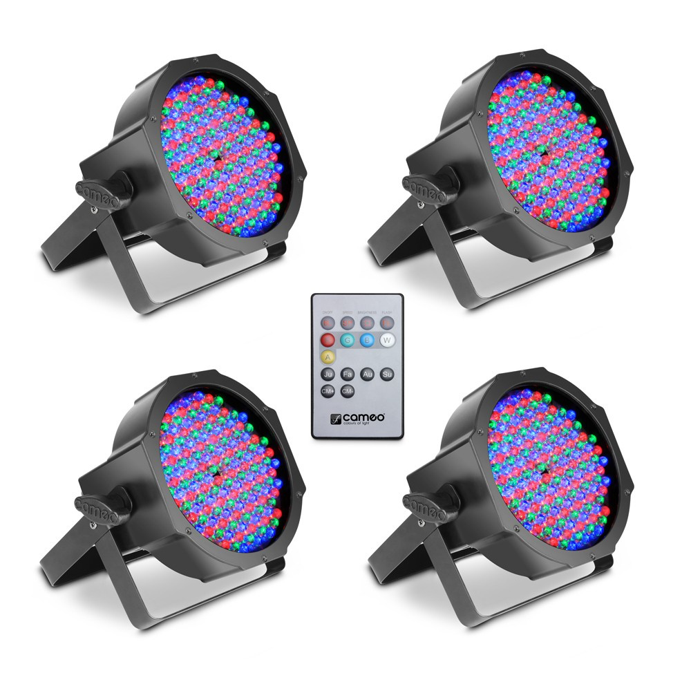 FLAT PAR RGB 10 IR SET | Archiv | Adam Hall Shop